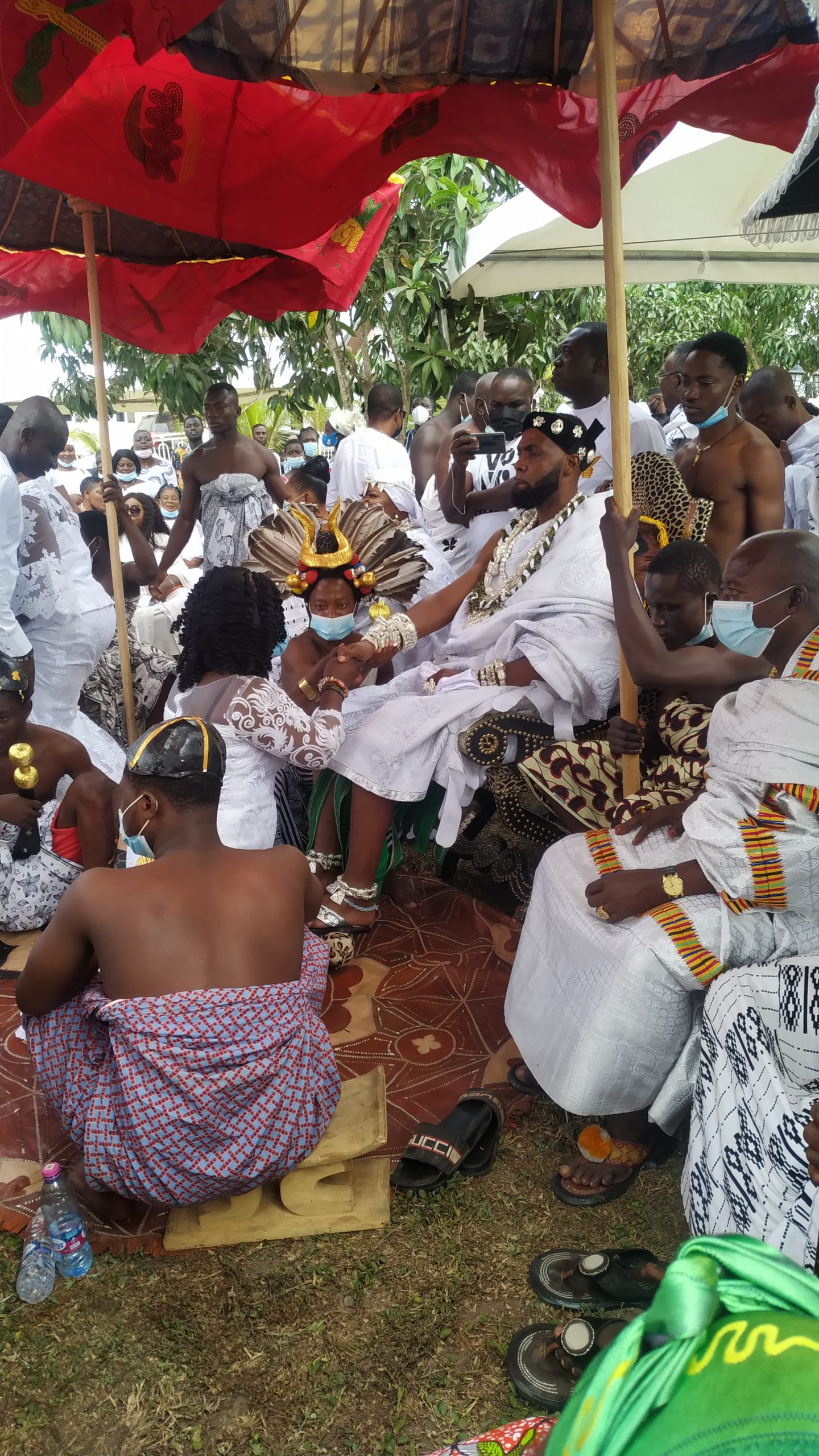 Rev Obofour & Wife Enstooled As Aboafuohene And Aboafuohemaa At Tepa
